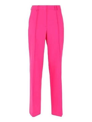 Jacquemus Straight Leg Trousers - Fuchsia