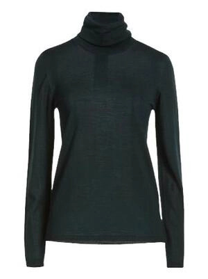 Max Mara Max Mara High-Neck Knitted Sweater Green