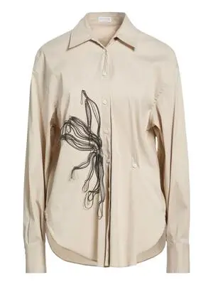 BRUNELLO CUCINELLI Brunello Cucinelli Soft Pure Color Shirt With Appliqué