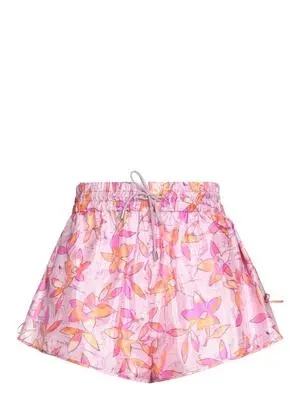 Isabel Marant Étoile Floral Print Satin Shorts - Pink