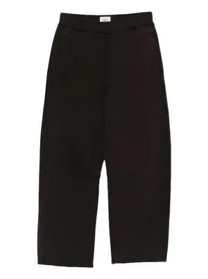 Citizens Of Humanity Elastic Waist Straight Cut Sports Pants - Black