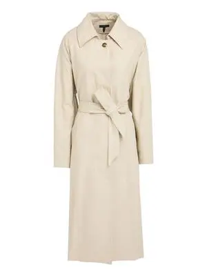 Rag & Bone Minimalist Long Trench Coat - Beige