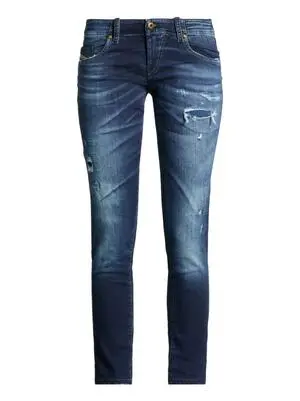 DIESEL® Dark Stretch Ripped Jeans - Blue