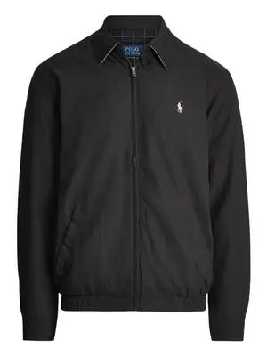 Polo Ralph Lauren Zip-up Logo Embroidered Jacket - Black