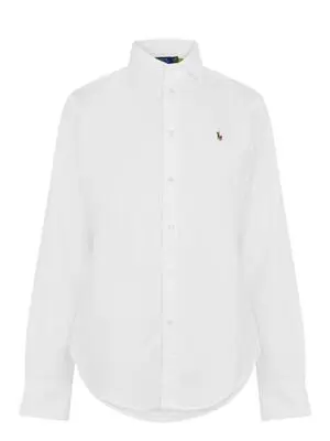 Polo Ralph Lauren Long Sleeve Button-down Shirt - White