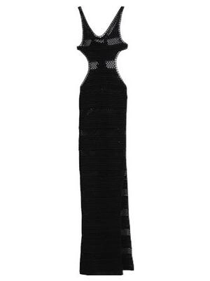 Saint Laurent Sleeveless Sheath Dress - Black