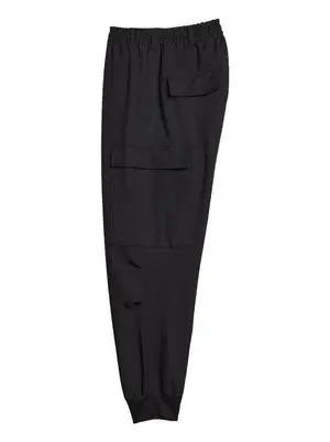 Y3 Logo Casual Pants - Black