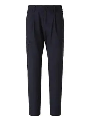 Herno Straight-leg Cargo Trousers - Black