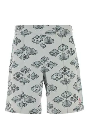 Casablanca Embroidered Jacquard Bermuda Shorts - Gray