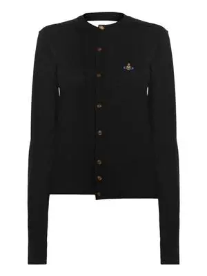 VIVIENNE WESTWOOD Vivienne Westwood Logo Embroidered Cardigan
