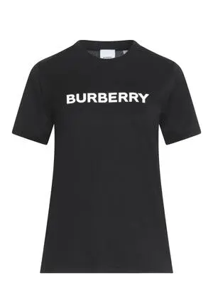 Burberry Burberry Logo Printed T-Shirt Black