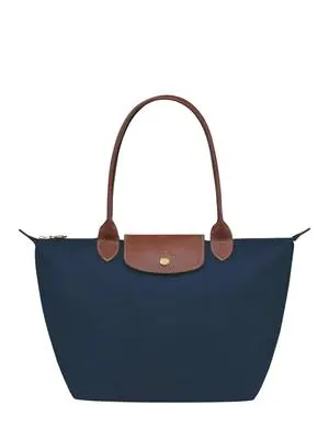 Longchamp Le Pliage Medium Tote - Blue