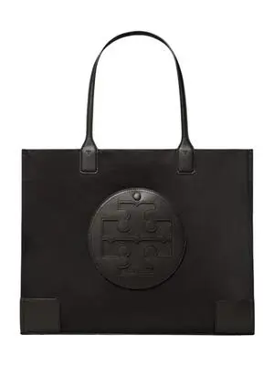 Tory Burch Logo Handbag - Black
