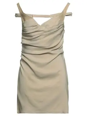 Jacquemus Two-tone Sleeveless Dress - Sand-colored