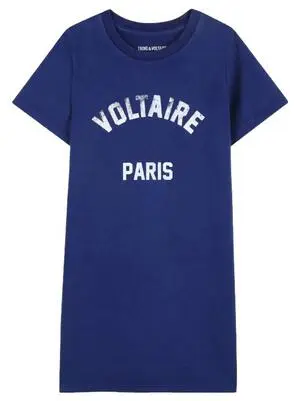 ZADIG&VOLTAIRE Zadig & Voltaire Printed Short Sleeve Dress