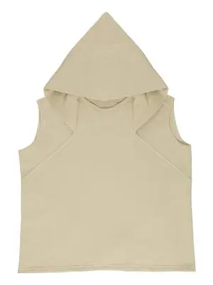 Rick Owens Hooded Vest - Sand-colored