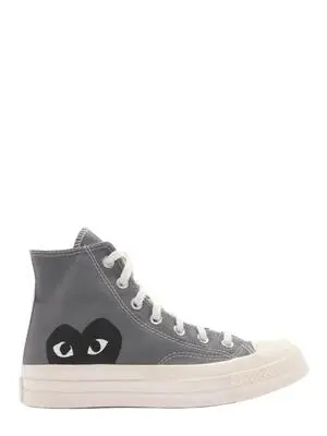 PLAY COMME DES GARCON Comme Des Garcons Play Logo High-Top Sneakers