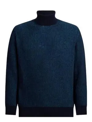 Etro Ribbed Turtleneck Sweater - Black
