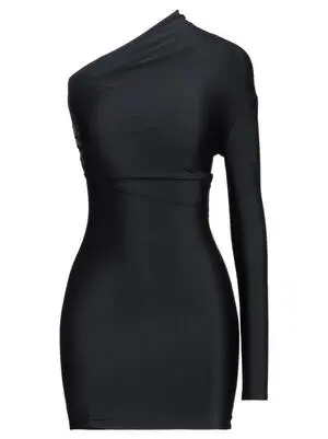 Balenciaga One-shoulder Synthetic Jersey Mini Dress - No