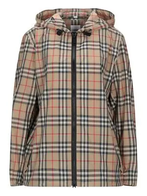 Burberry Printed Casual Jacket - Sand-colored