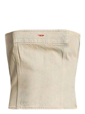 DIESEL® Diesel Denim Strapless Top