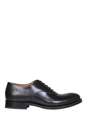 Church's Derby Brogue Detail Lace-up Shoes - Black