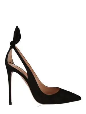 AQUAZZURA Aquazzura Logo High Heel Pointed Toe Pumps