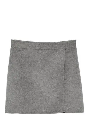 SEMICOUTURE June Mini Skirt - Grey