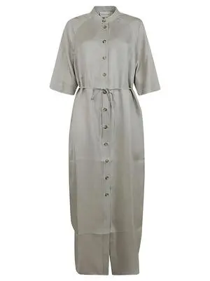 LOULOU DE SAISON LouLou De Saison Button-Front Midi Dress