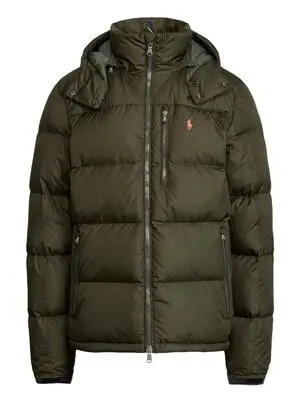 Polo Ralph Lauren Padded Down Jacket With Hood - Black