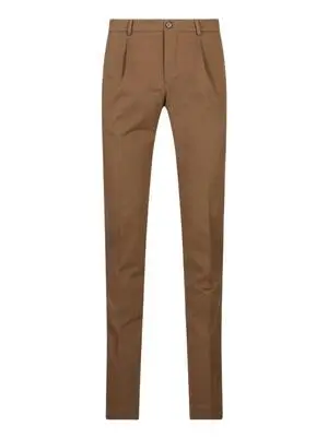 Incotex Straight-leg Casual Trousers - Brown