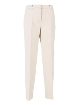 Peserico Pressed-crease Straight-leg Trousers - No