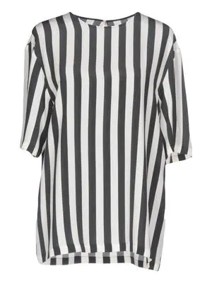 Dolce & Gabbana Dolce & Gabbana Striped Satin Top No