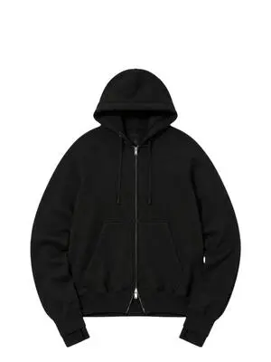 THOM KROM Zip-up Hoodie - Black