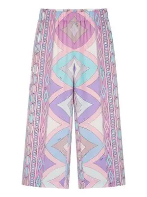 EMILIO PUCCI Emilio Pucci Elastic Waist Printed Casual Pants