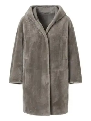 Peserico Reversible Hooded Coat - No