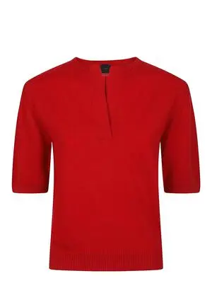 Pinko Varsavia V-neck Sweater - Red