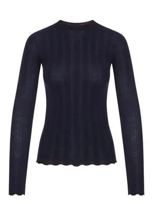 Prada Long-sleeved Knitwear - Blue