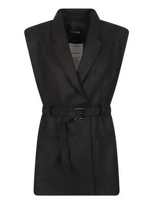 Pinko Nuraqus Vest - Brown