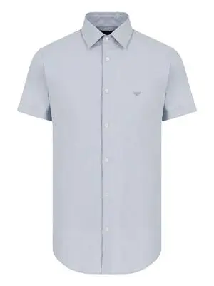 Emporio Armani Lapel Shirt - White