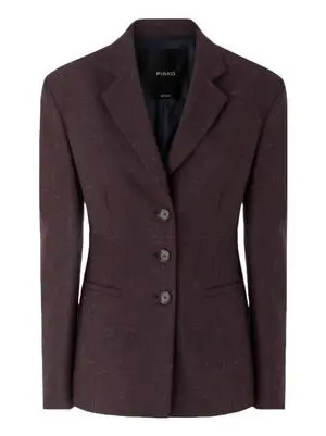 Pinko Single-breasted Blazer - Red