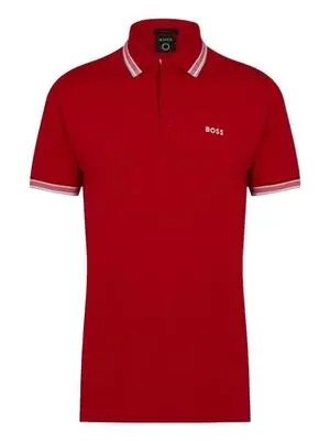 HUGO BOSS Logo Short-sleeved Polo Shirt