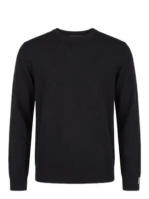 Peserico Crew Neck Long Sleeve Knit Top - No