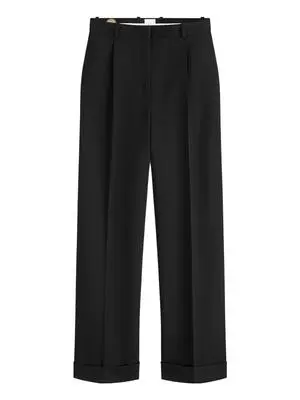 Dior Regular-fit Straight Leg Tailored Pants - Black