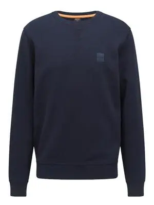 Hugo Boss Logo Crew Neck Sweater - Black