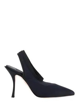 Dolce & Gabbana Pointed-toe Slingback Stilettos - Black