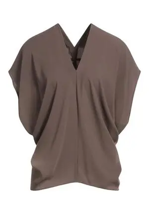 MAISON MARGIELA V-neck Short Sleeve Top - No