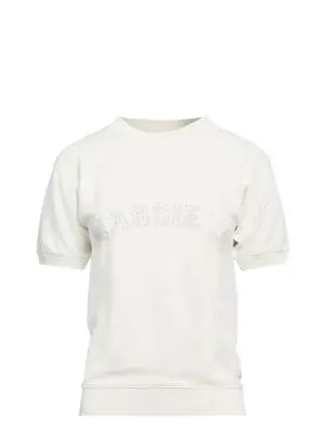MAISON MARGIELA Embroidered Logo French Terry Sweatshirt - Grey