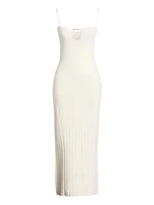 Jacquemus Sleeveless Ribbed Knit Maxi Dress - No
