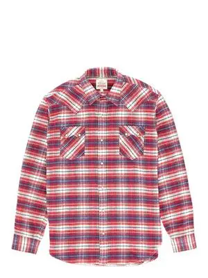 FORTELA Josh Checkered Cotton Western Shirt